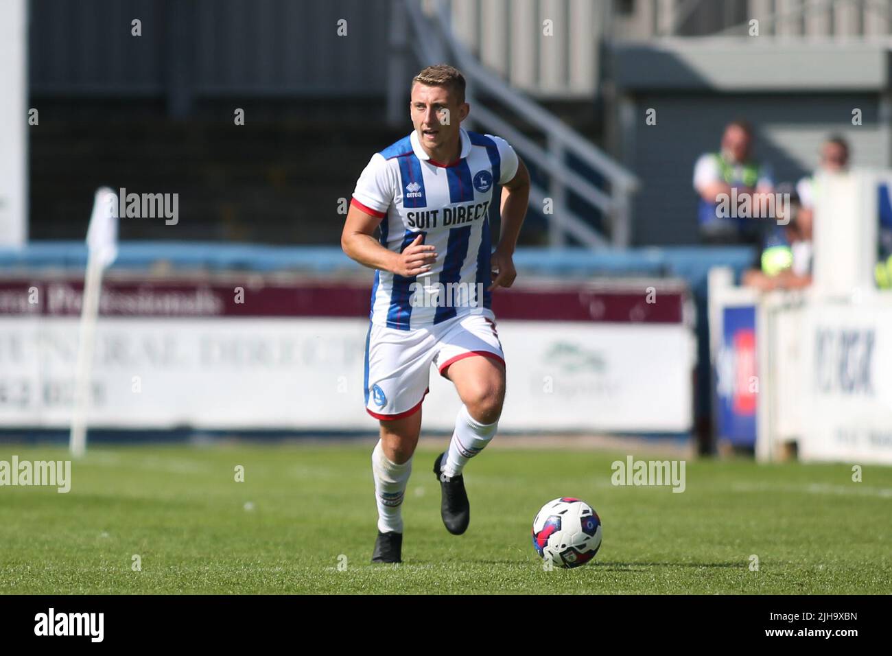 Hartlepool United's David Ferguson during the Pre-season Friendly match ...
