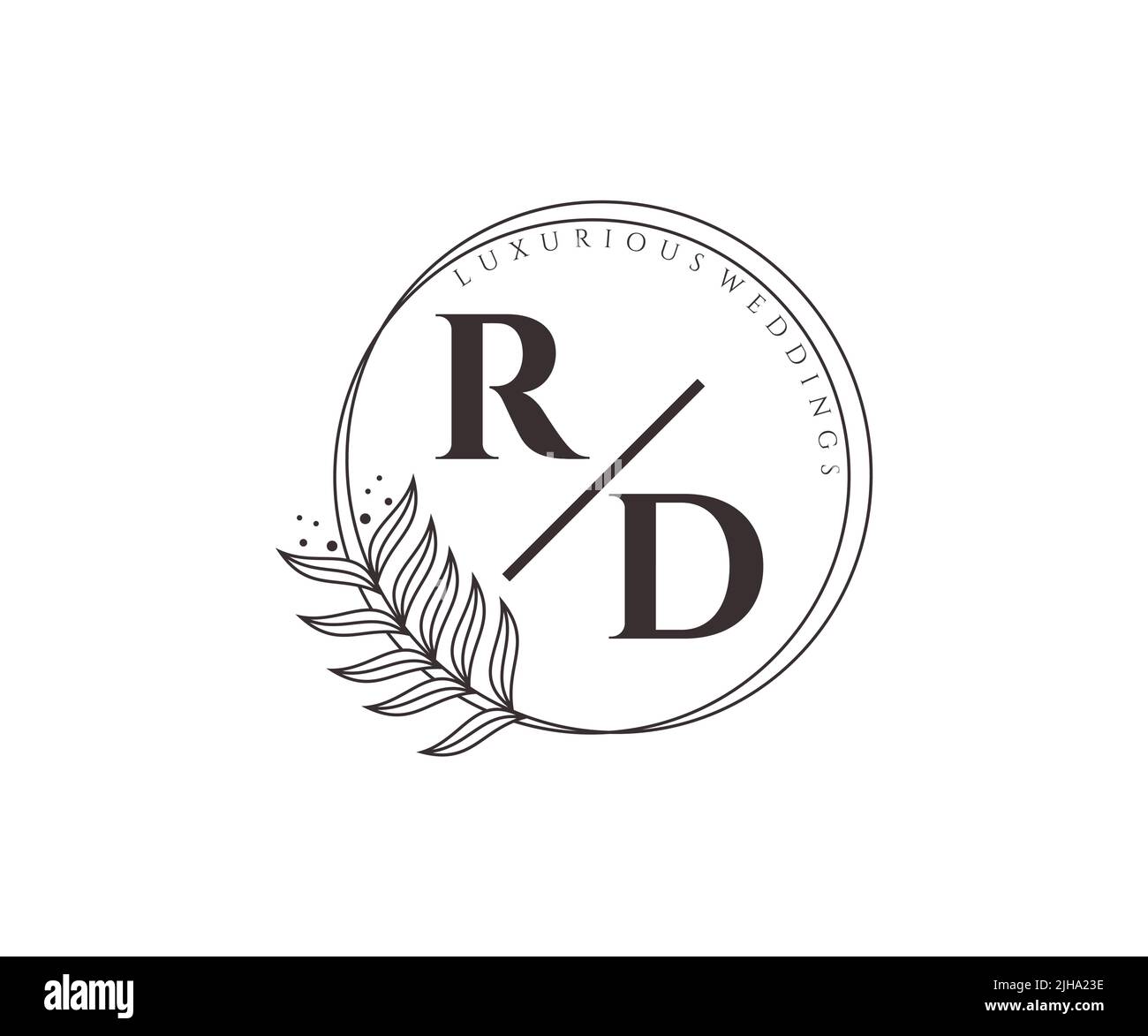Letter rd vector vectors Cut Out Stock Images & Pictures - Alamy