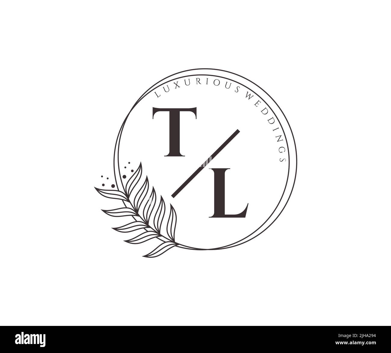 Tl initial Stock Vector Images - Alamy