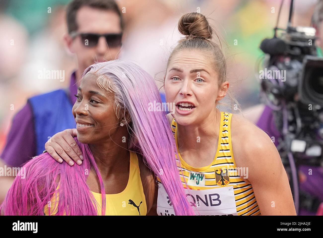 Eugene, USA. 16th July, 2022. Athletics: World Championships: Gina ...