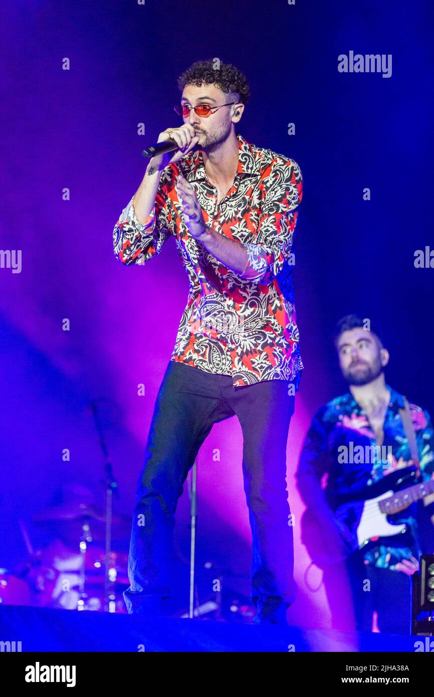 July 15, 2022, roma, Italy: roma, Italy, rock in roma, July 15, 2022 ...