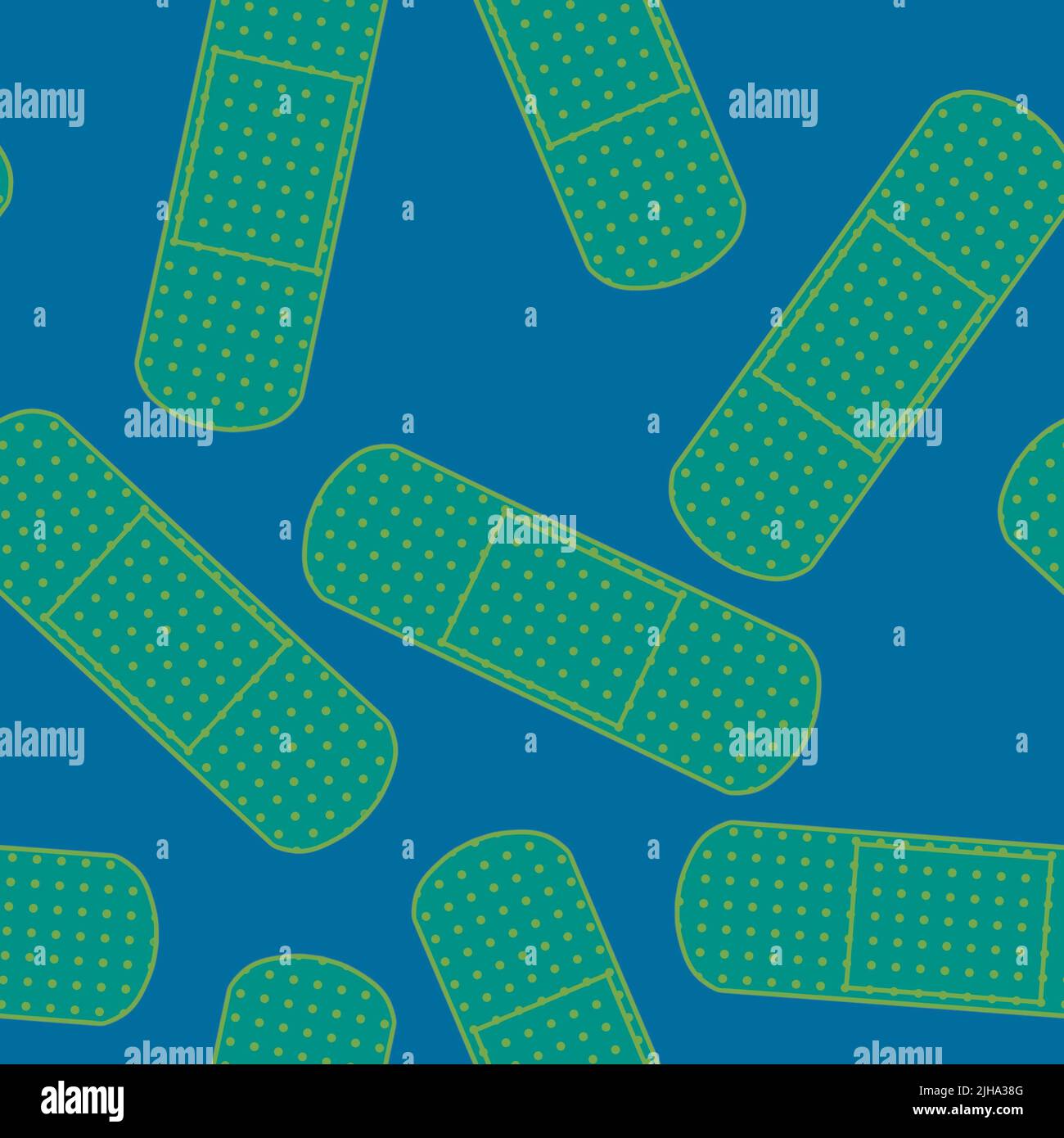 Medicine plaster seamless cartoon patch pattern for clothes print and ...