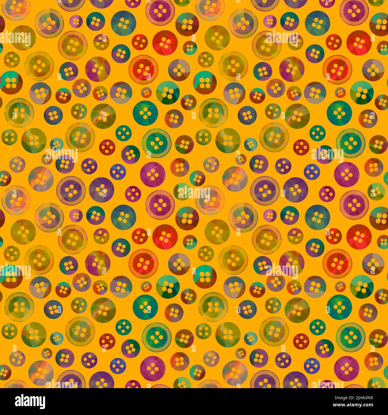 Hobbies seamless plastic buttons pattern for fabrics and wrapping paper ...