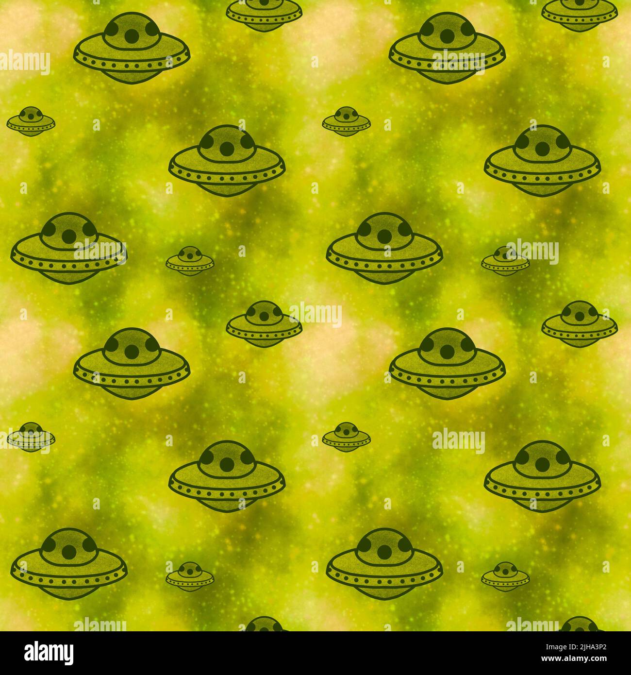 Spaceship seamless ufo pattern for kids and clothes print and ...