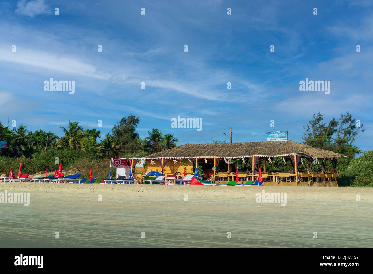 Colva Beach Goa Stock Photo - Alamy