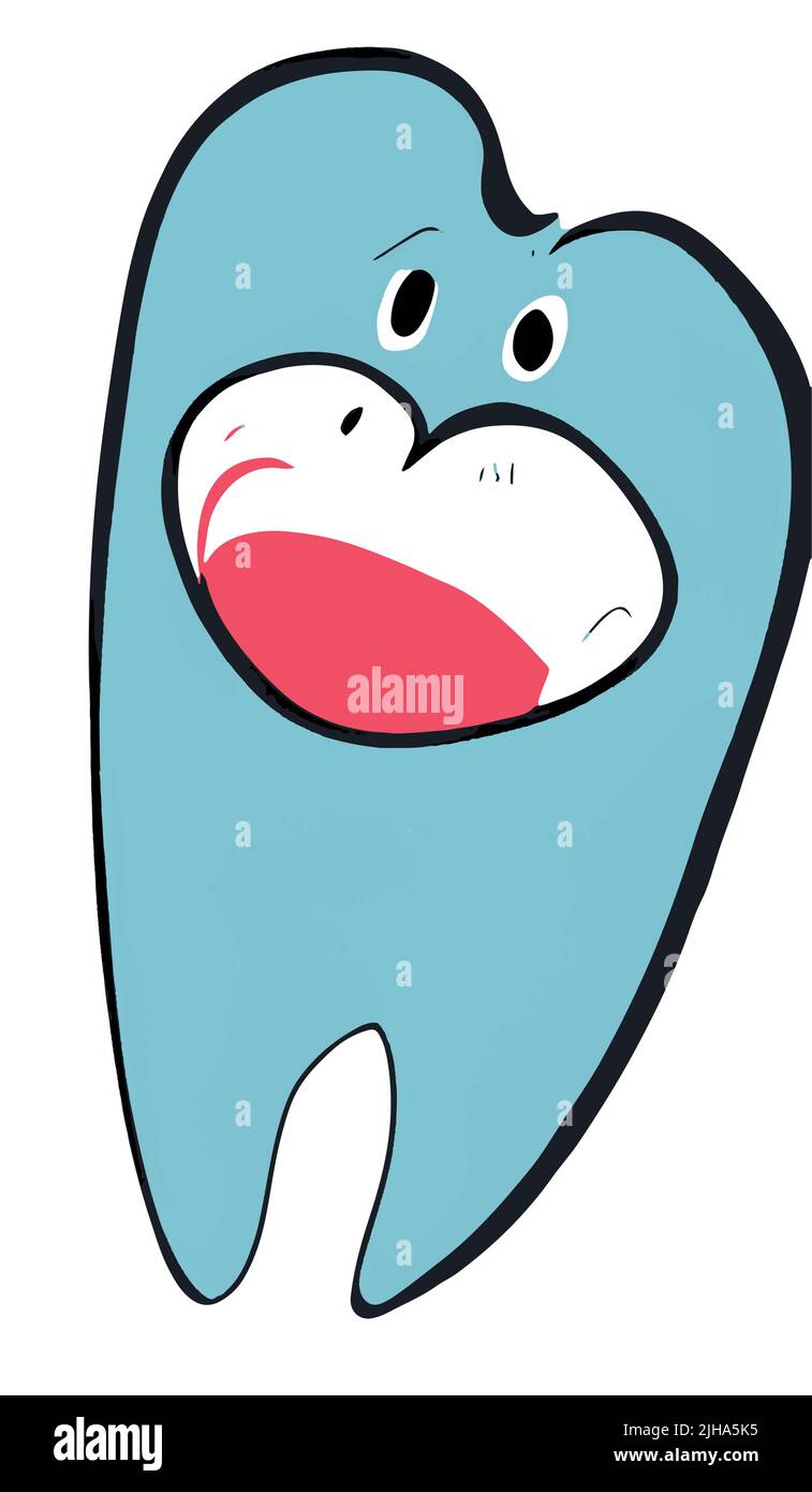 Close up woman mouth open teeth Stock Vector Images - Alamy