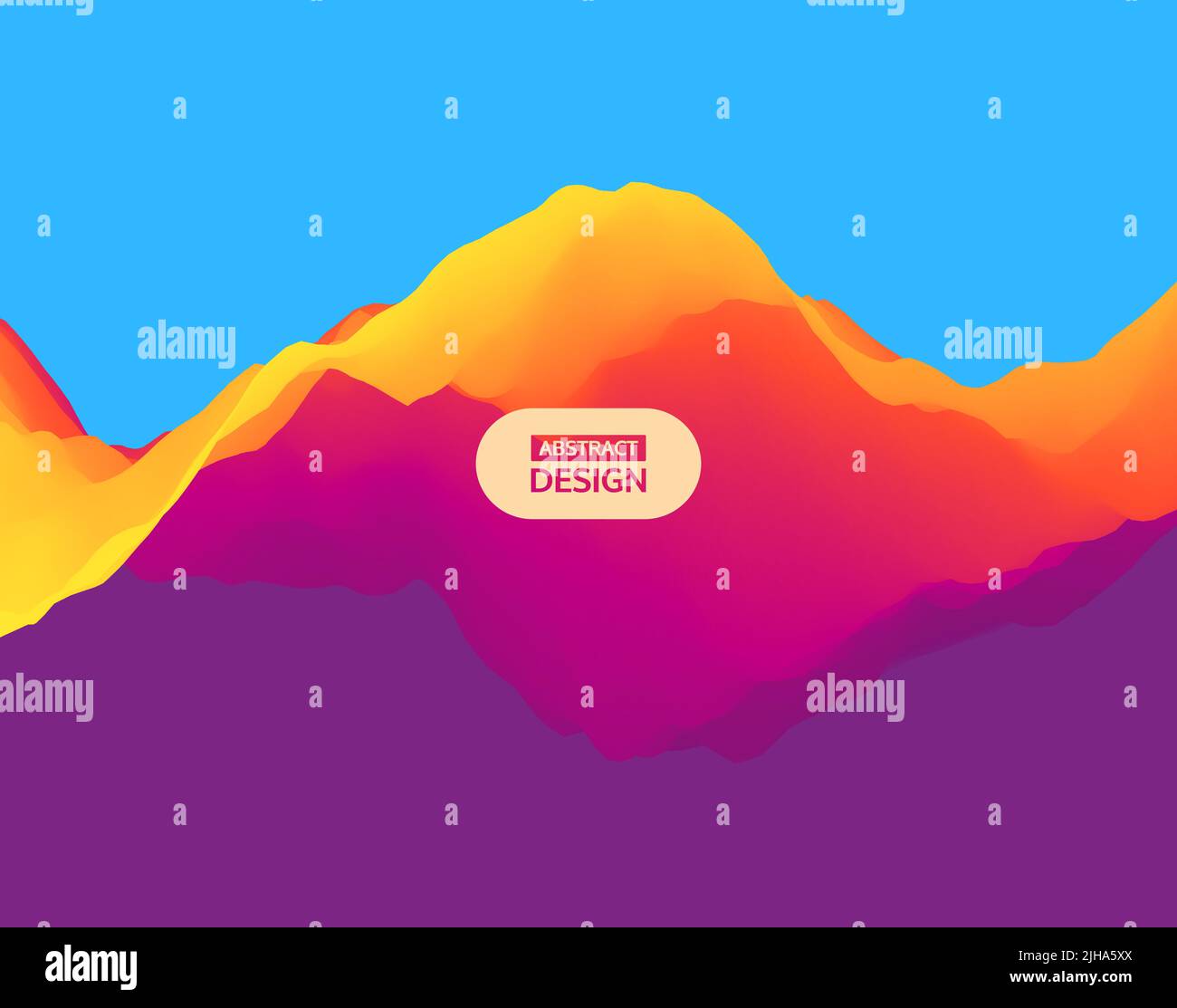 Colorful abstract background. Dynamic effect. Futuristic technology ...