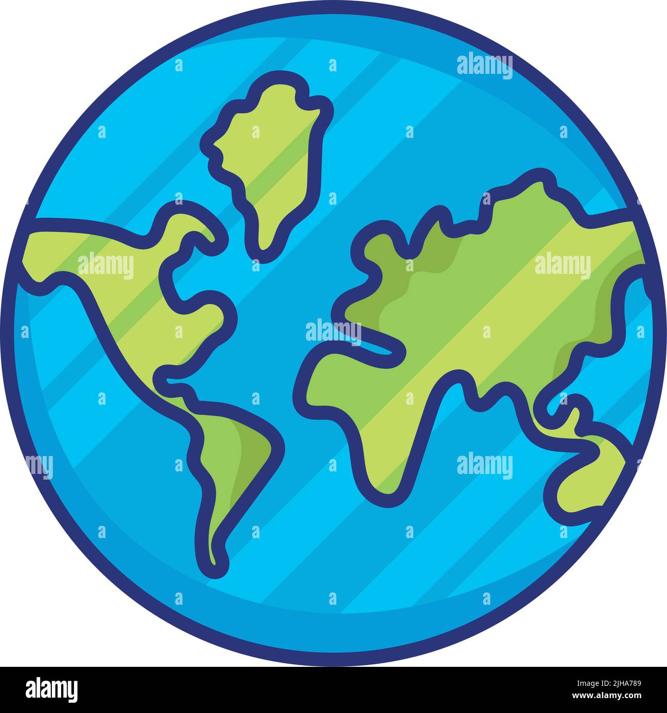 world planet earth isolated icon Stock Vector Image & Art - Alamy