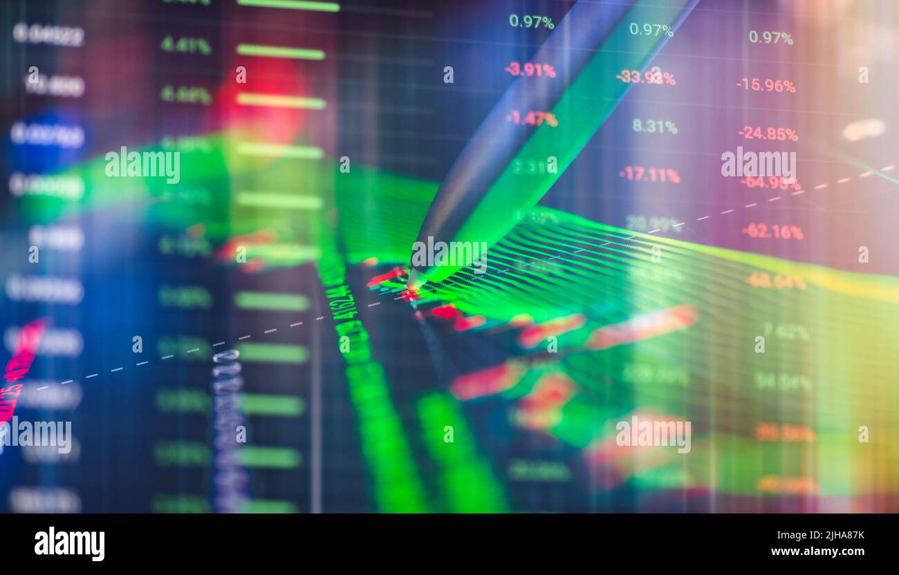 Data analyzing from charts and graph to find out the result in trading ...