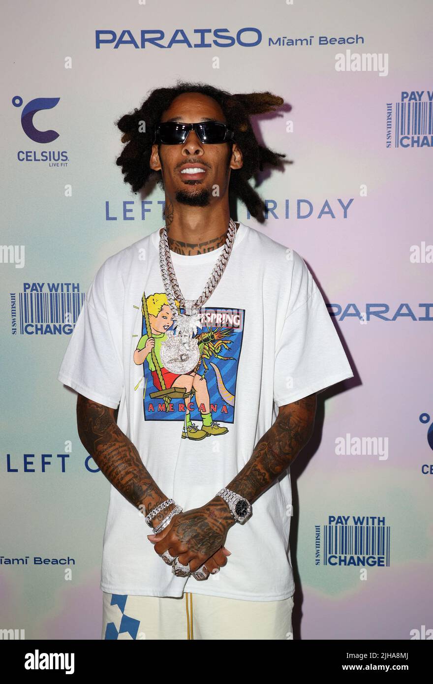 MIAMI BEACH, FLORIDA - JULY 16: Robby Anderson arrives at the Sports ...