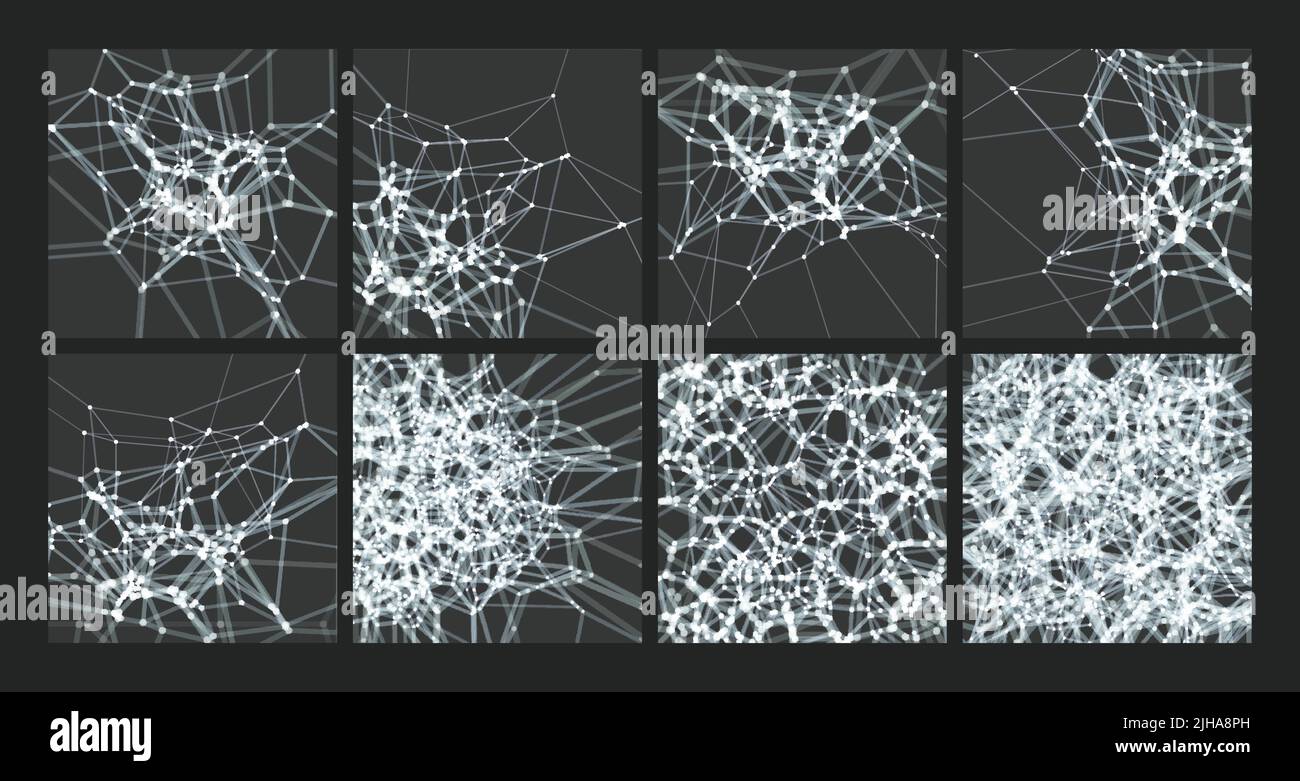 Lattice Structure Science Or Technology Background Graphic Design 3d