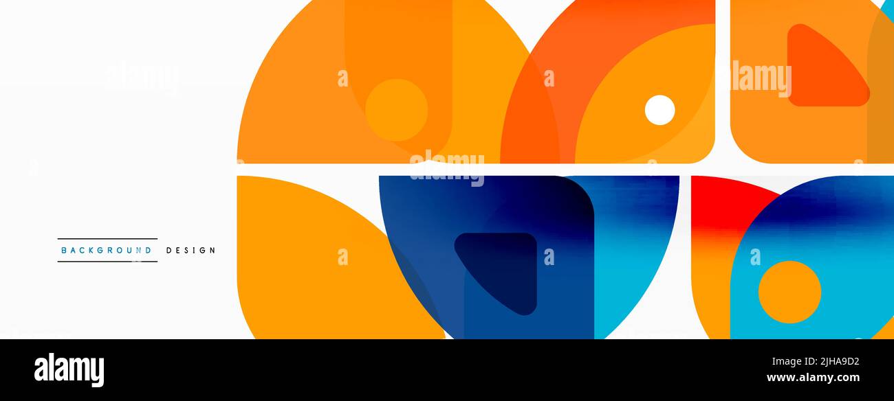 Colorful minimal geometric abstract background. Triangle shape with ...