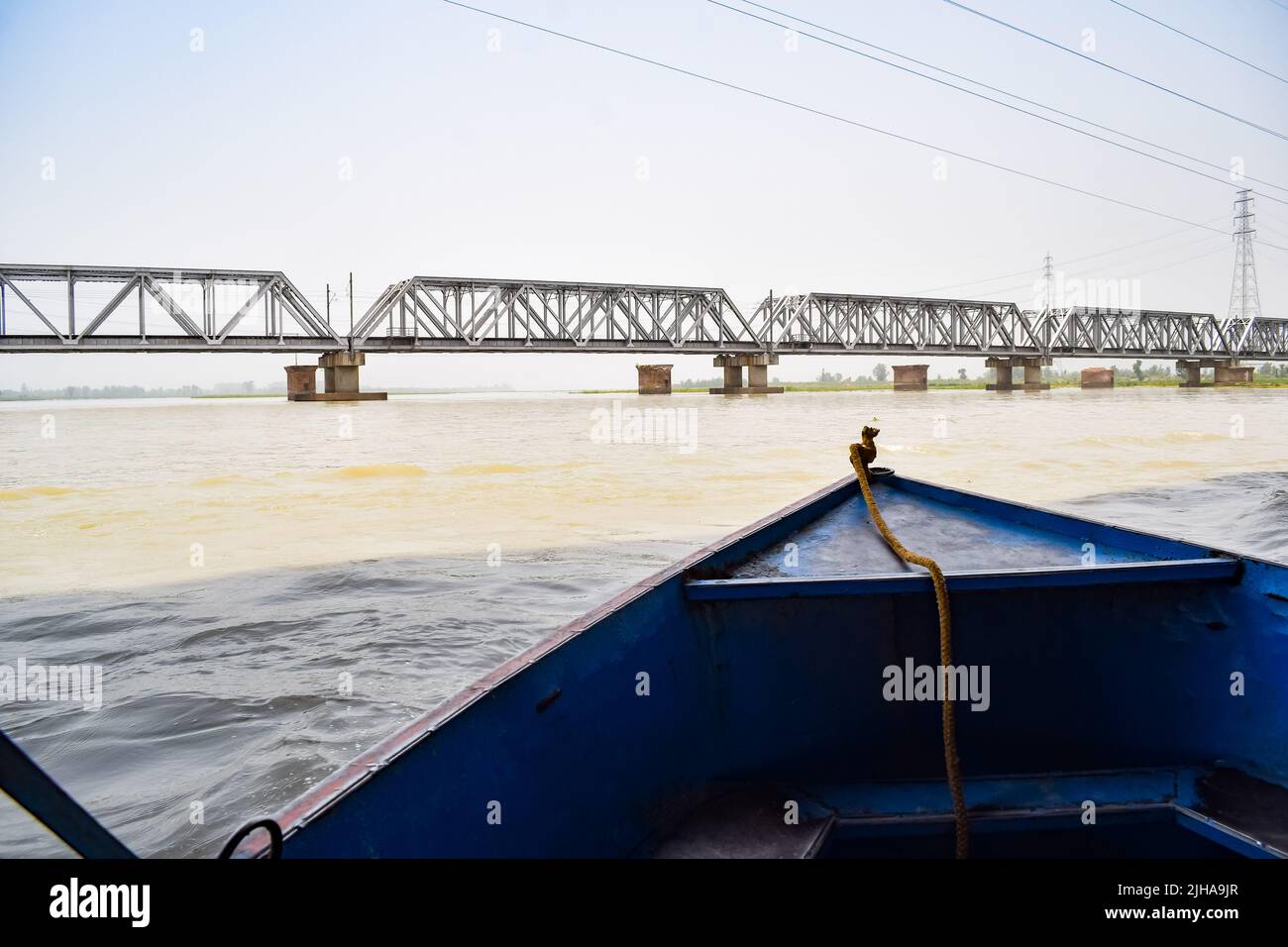 Ganga as seen in Garh Mukteshwar, Uttar Pradesh, India, River Ganga is ...
