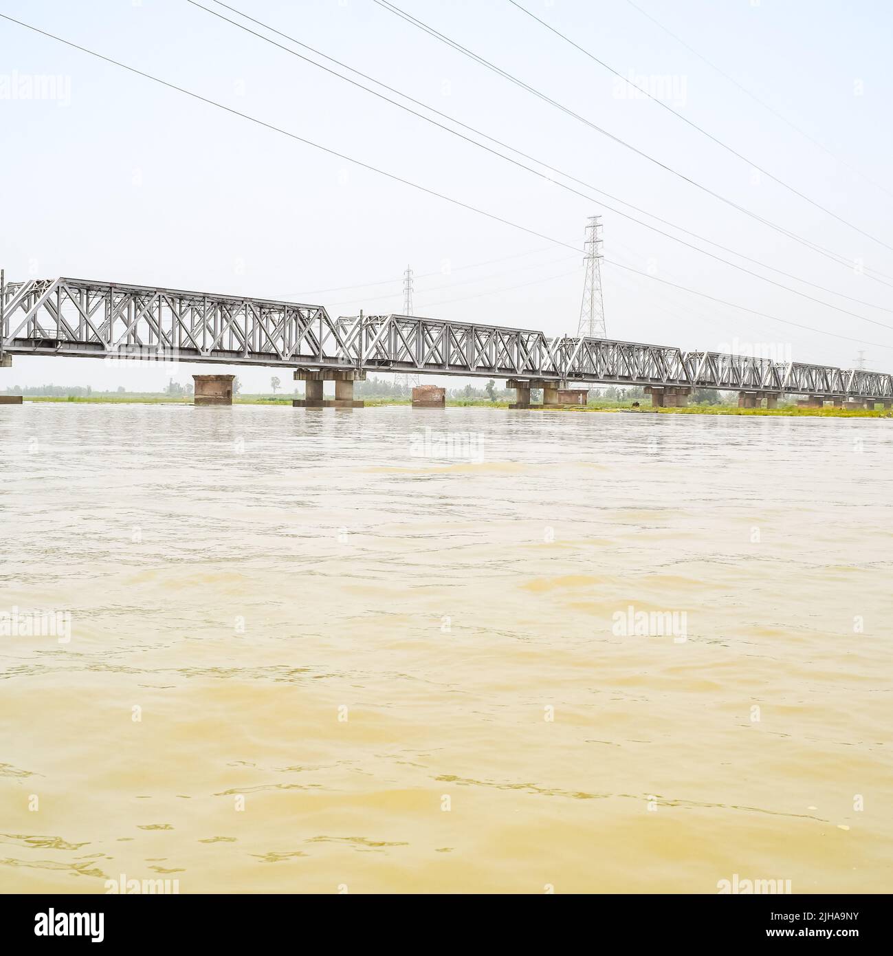 Ganga as seen in Garh Mukteshwar, Uttar Pradesh, India, River Ganga is ...