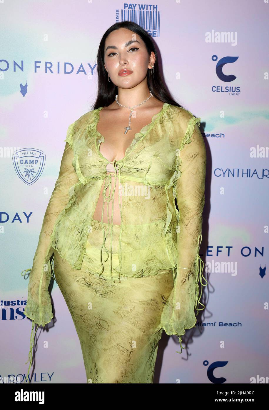 Miami, United States Of America. 16th July, 2022. MIAMI BEACH, FLORIDA ...