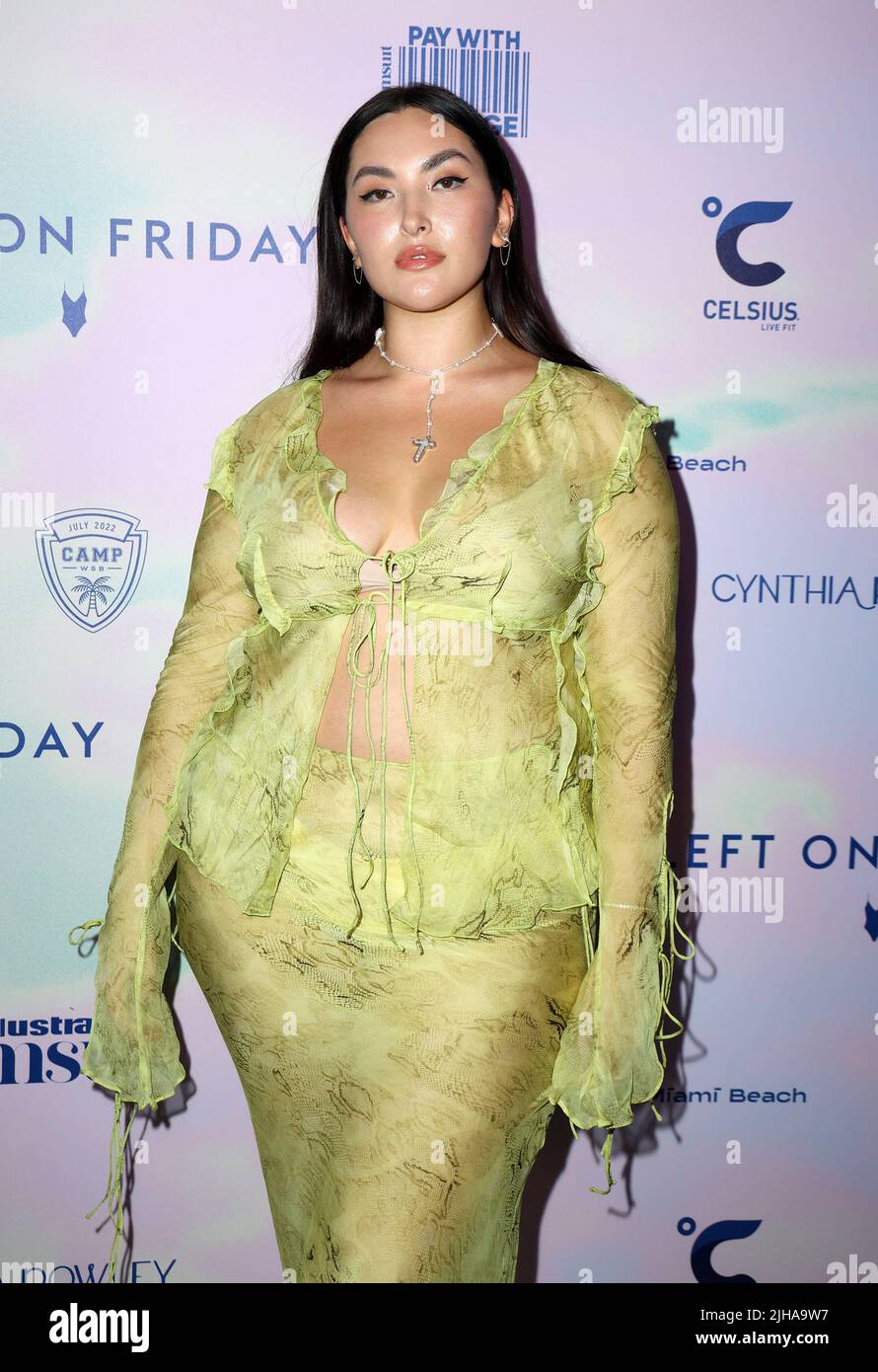 Miami, United States Of America. 16th July, 2022. MIAMI BEACH, FLORIDA ...