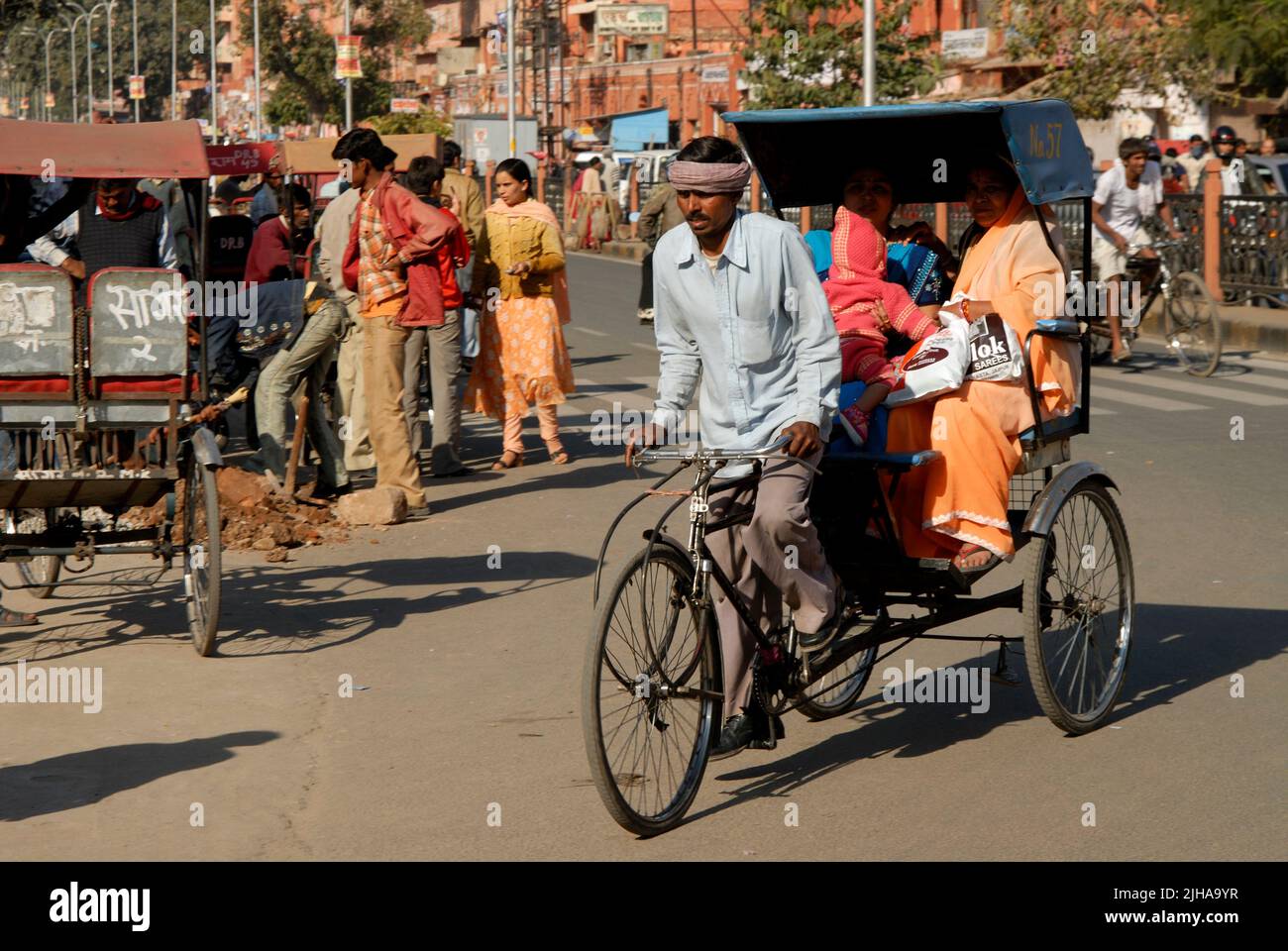 Public transportation - Rickshaw, Jaipur, India Stock Photo - Alamy