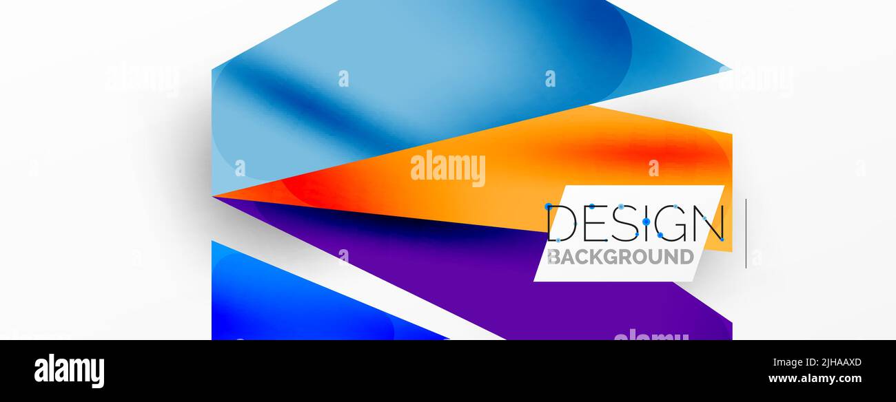 Background color abstract overlapping lines. Minimal composition vector ...