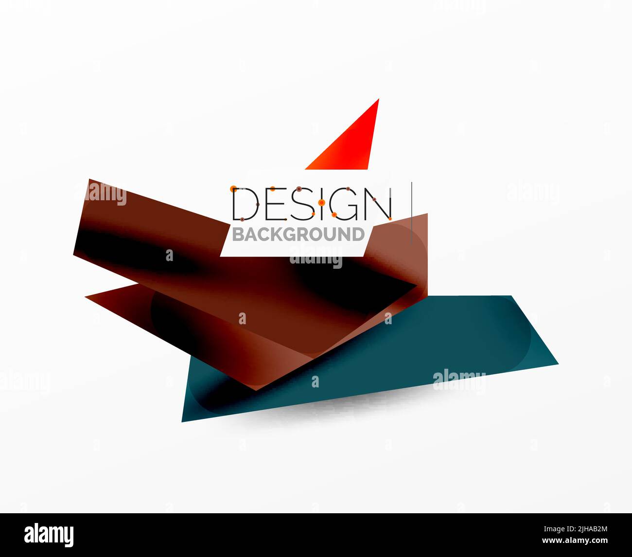 Background Abstract Overlapping Shapes Minimal Composition Vector