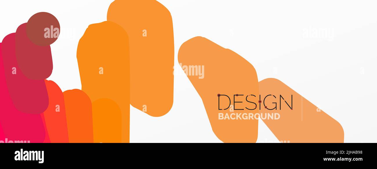 Background colorful shapes template. Wallpaper for concept of AI ...