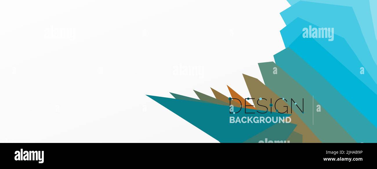 Background colorful shapes template. Wallpaper for concept of AI ...