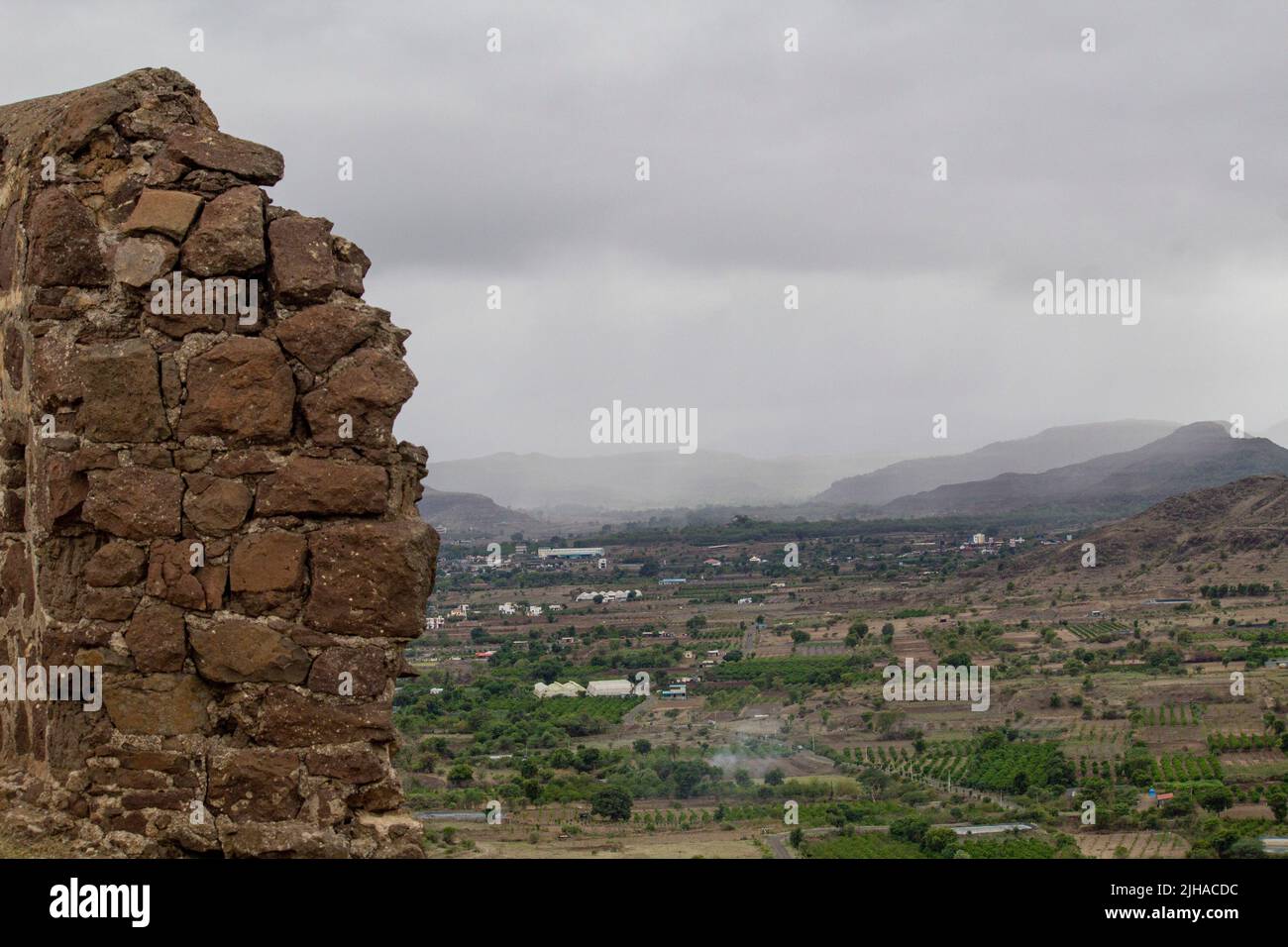 fort entrance gate, forts of maharashtra Stock Photo - Alamy