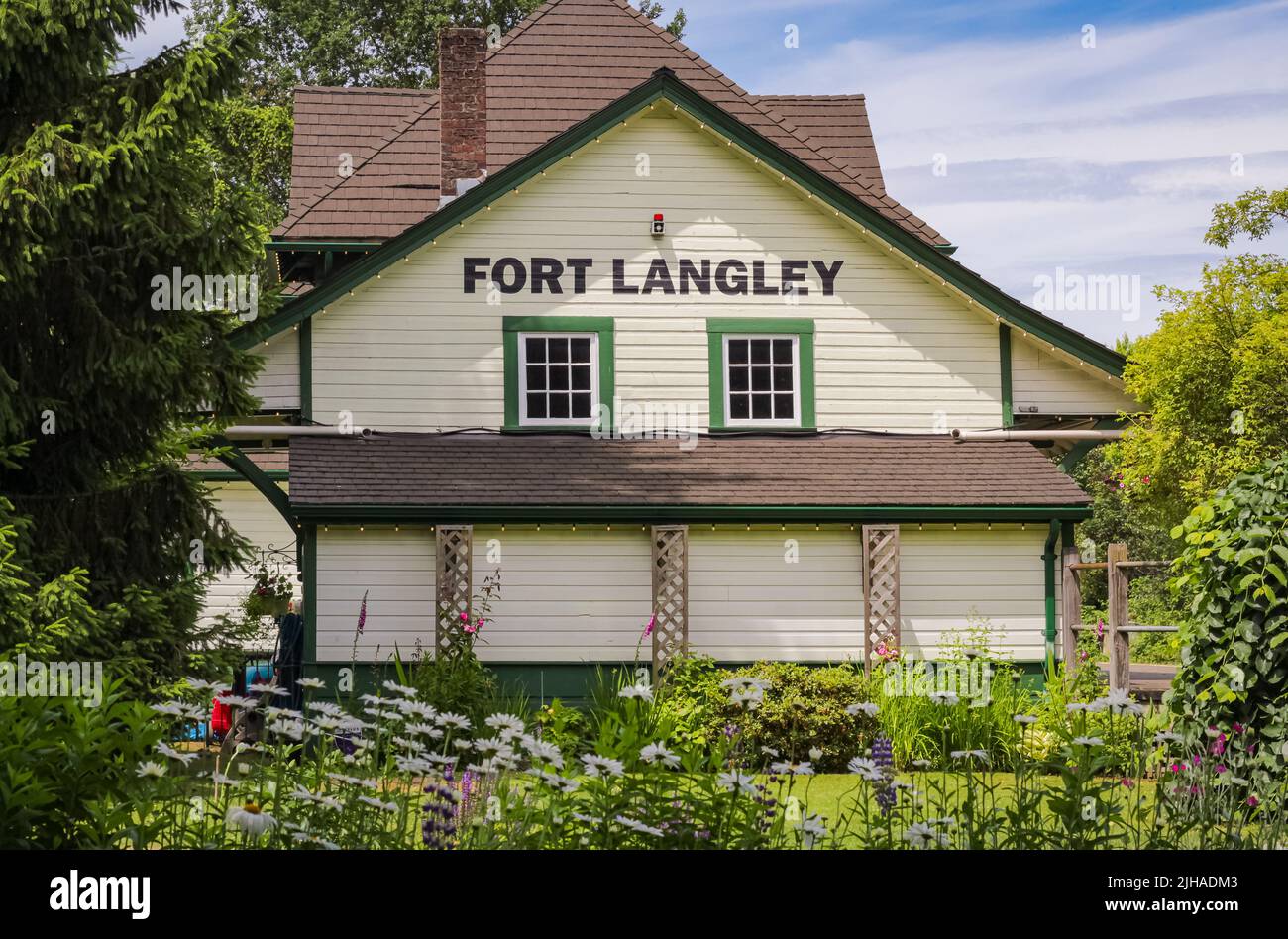 Historic fort langley hi-res stock photography and images - Alamy