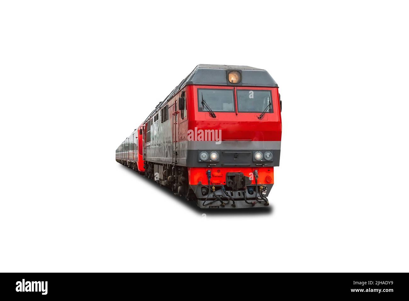 Locomotive diesel fuel combustible isolated white background Stock ...