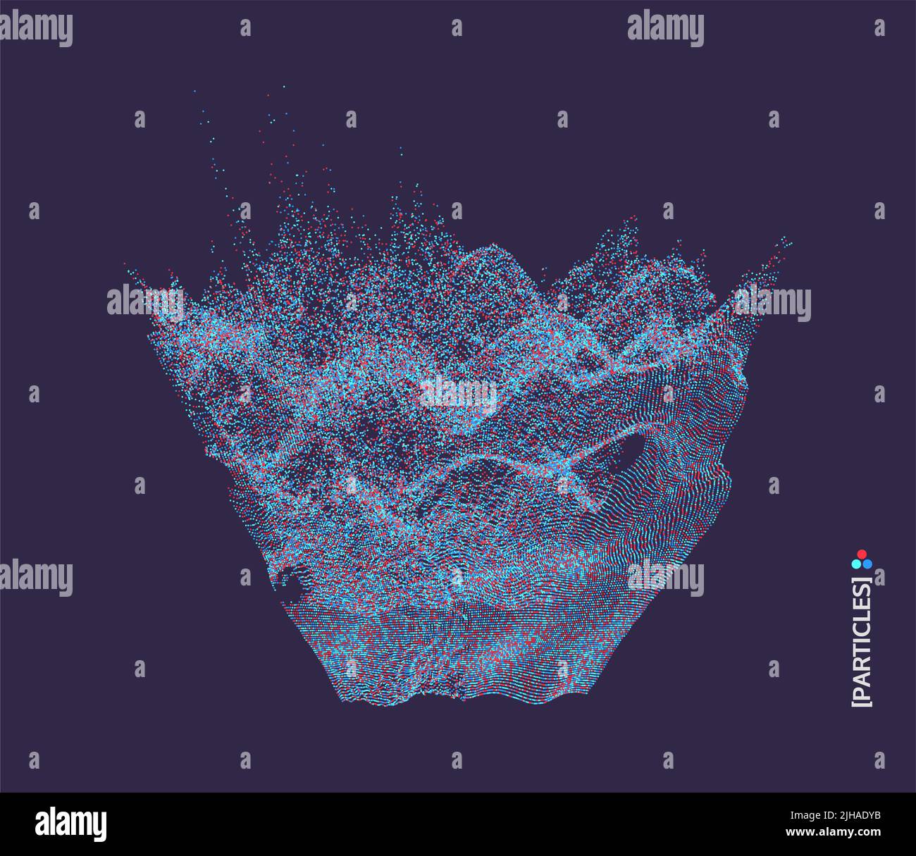 Explosion. Abstract background. Vector illustration. Design template ...