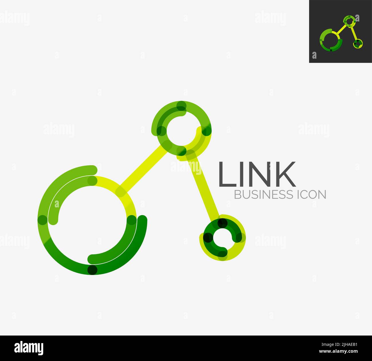 Minimal teamwork logo hi-res stock photography and images - Alamy