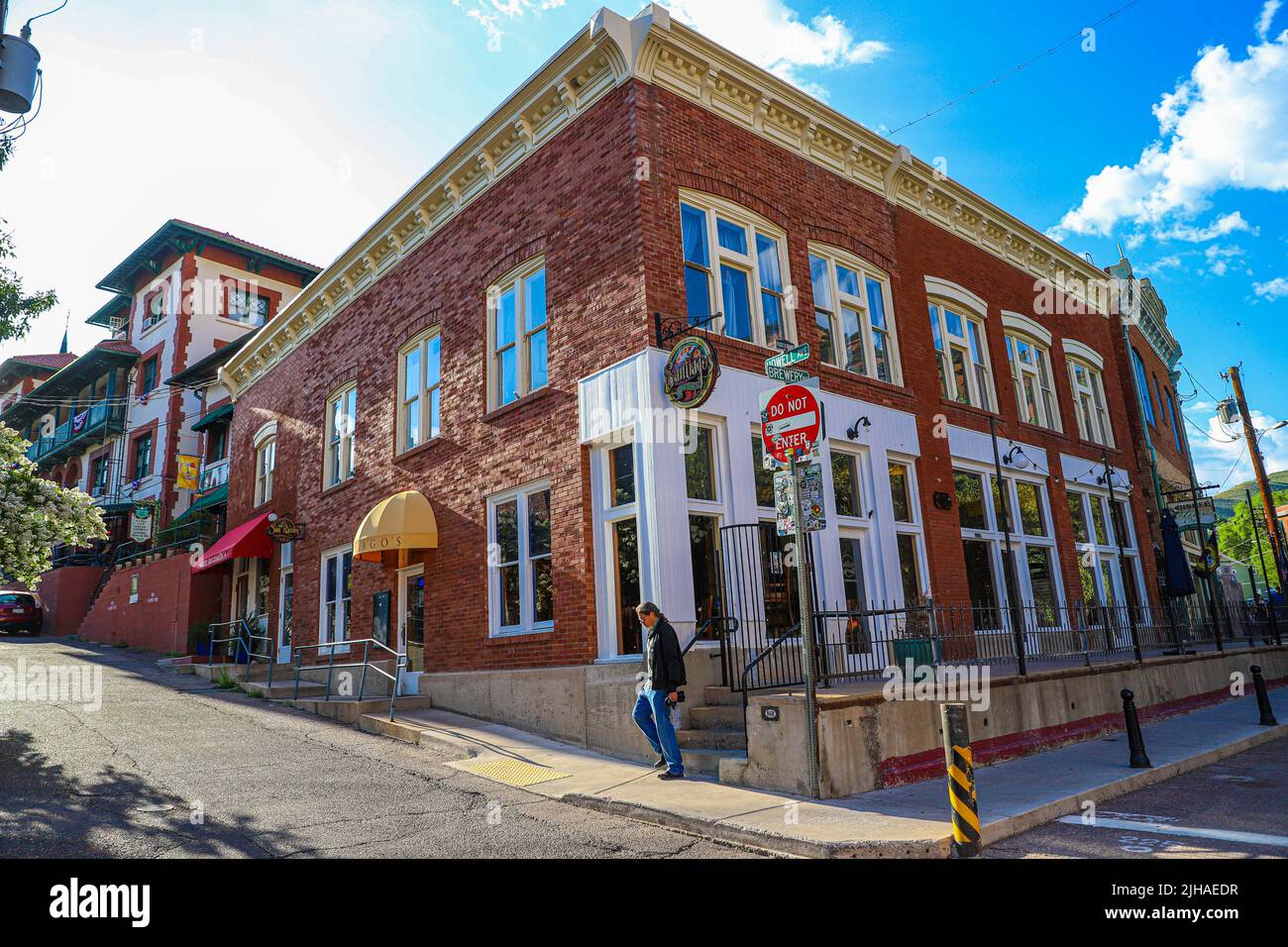 Bisbee, city in Arizona United States. Old West town, located in ...