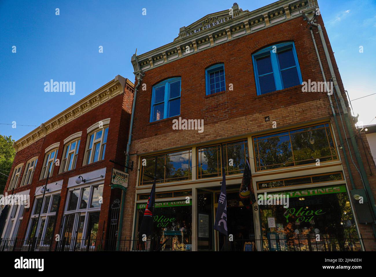Bisbee, city in Arizona United States. Old West town, located in ...