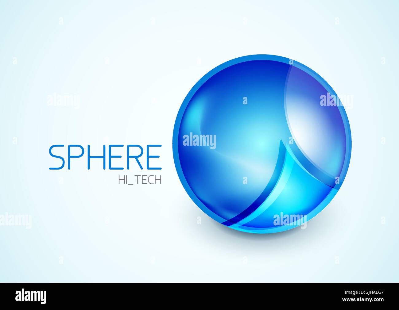 Vector abstract technological sphere icon Stock Vector Image & Art - Alamy