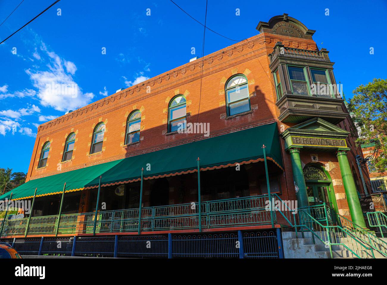 Bisbee, city in Arizona United States. Old West town, located in ...