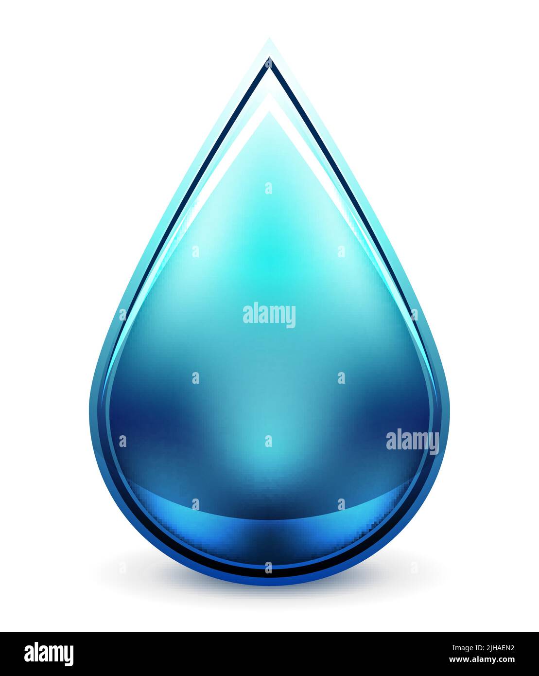 Abstract glass liquid vector icon Stock Vector Image & Art - Alamy