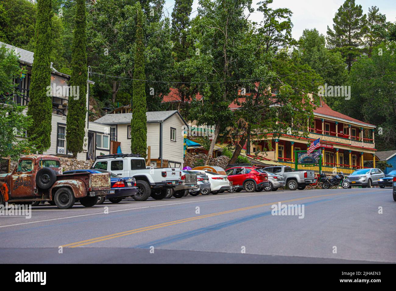 Bisbee, city in Arizona United States. Old West town, located in ...