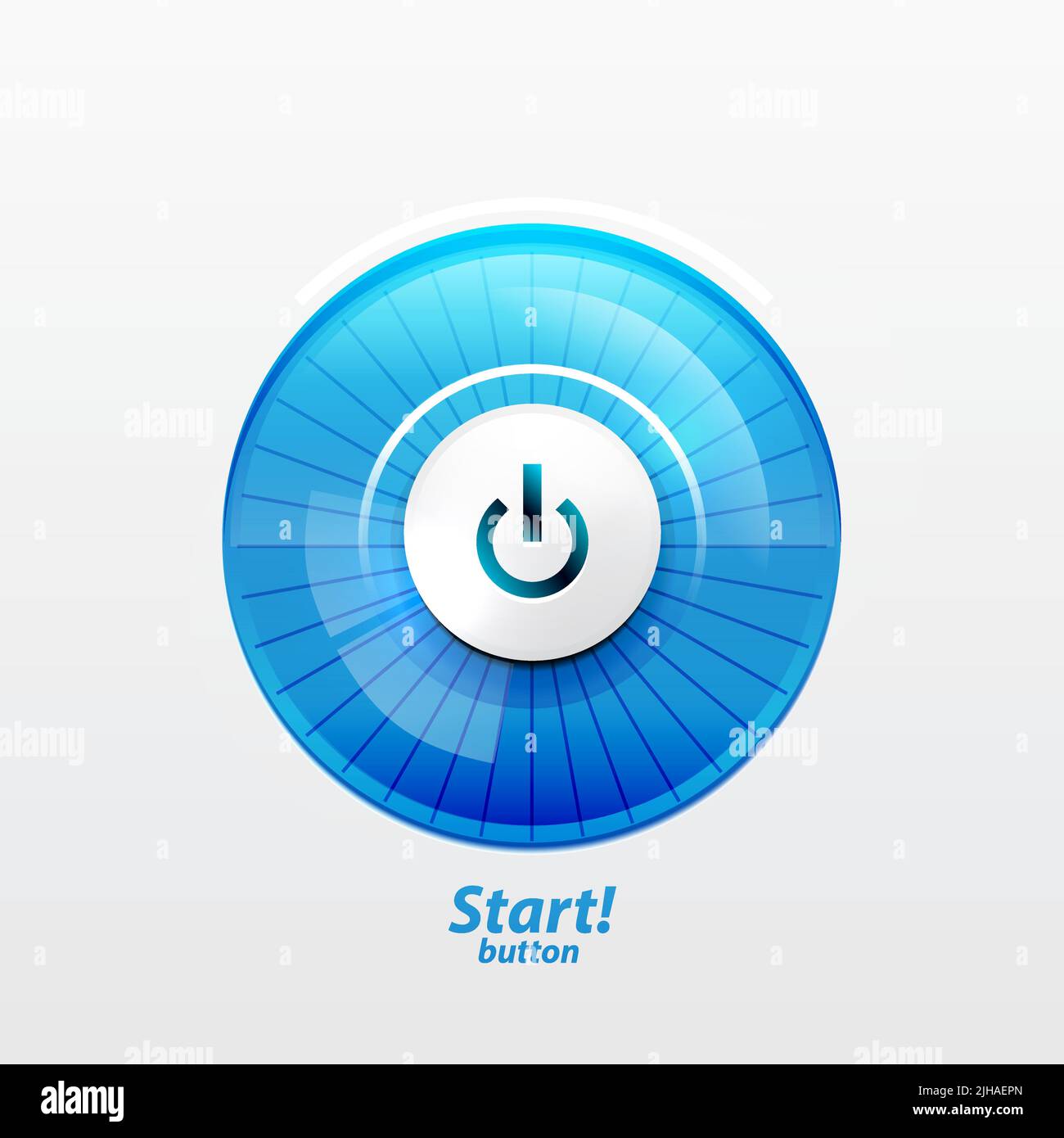 Power button. Vector eps10 illustration Stock Vector Image & Art - Alamy