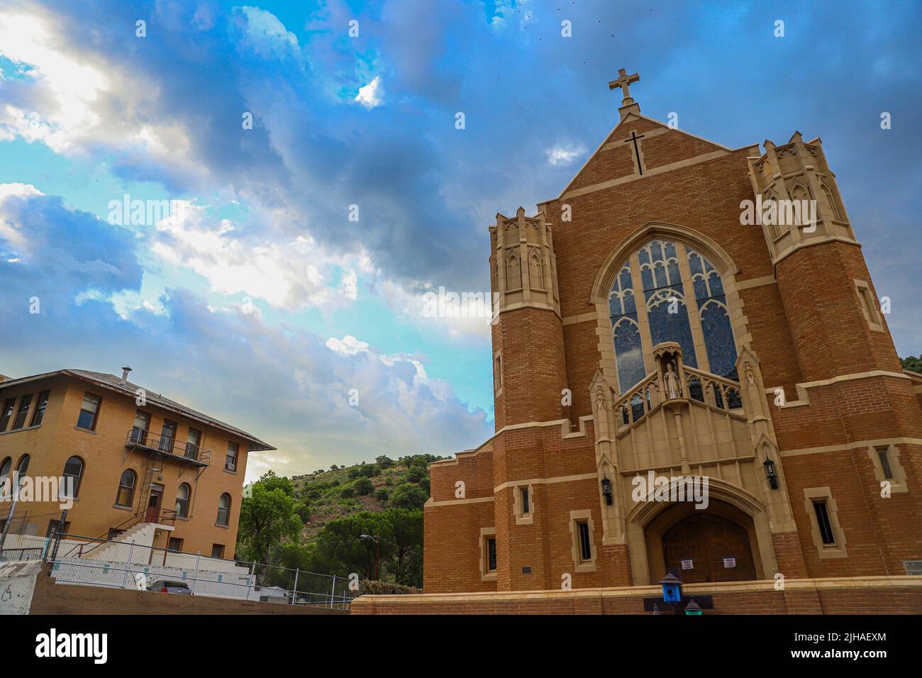 Bisbee, city in Arizona United States. Old West town, located in ...
