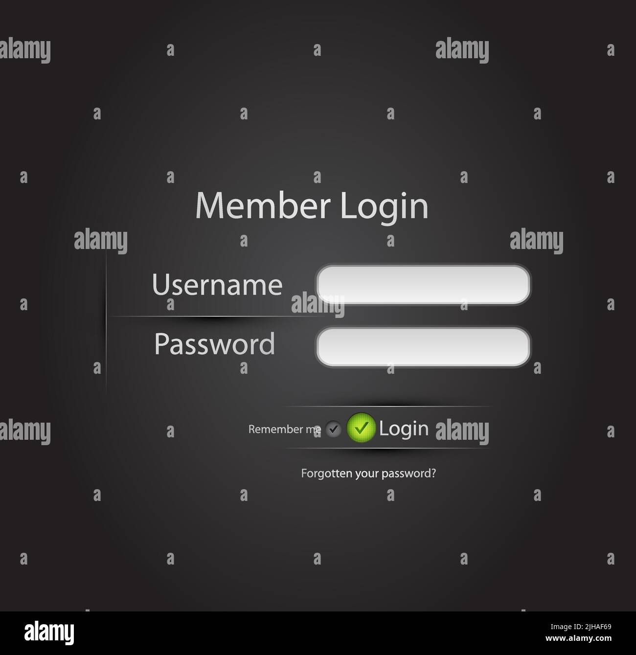 Abstract login vector background for your design Stock Vector Image ...
