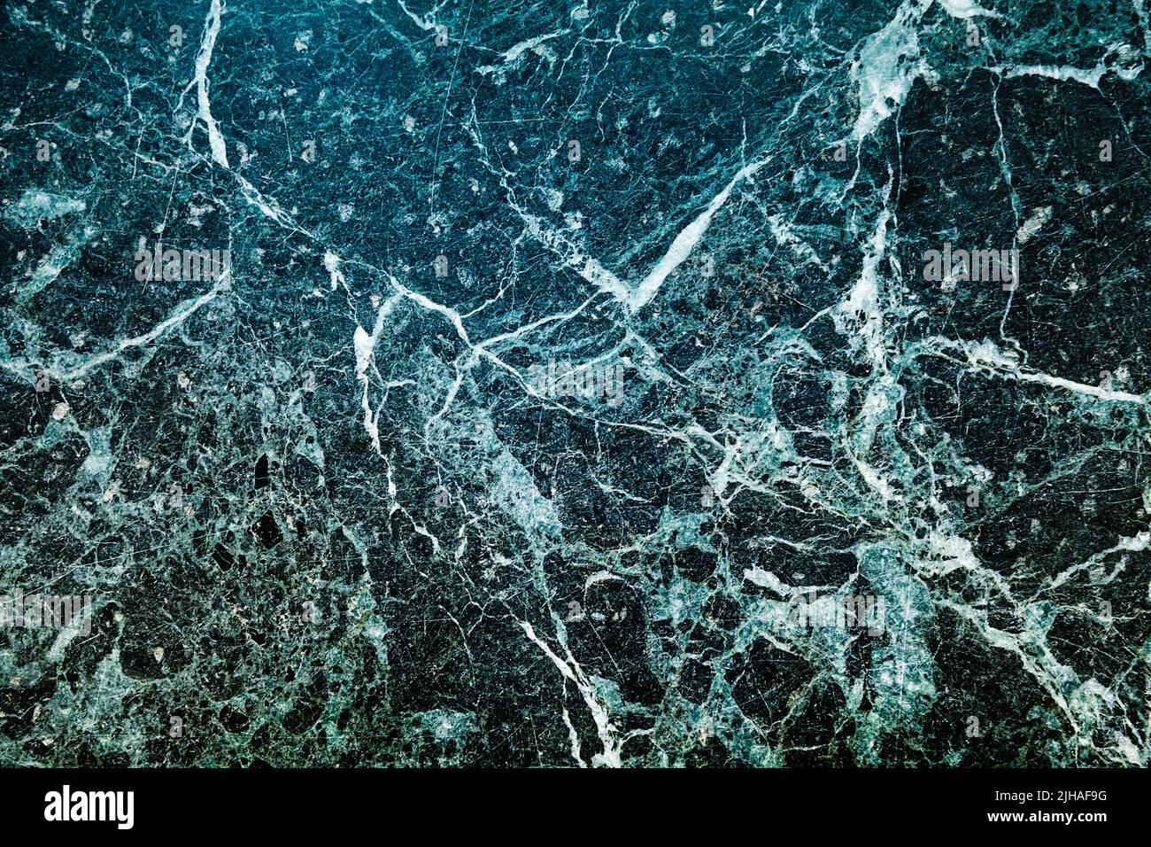 Natural dark green marble stone, background photo texture, front view ...