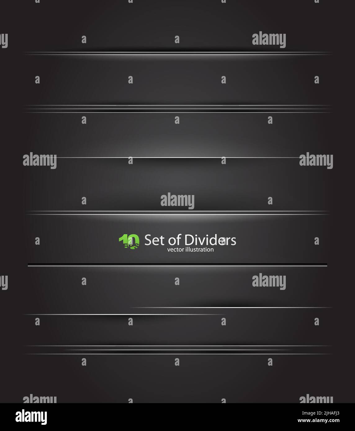 Collection of vector dividers for web Stock Vector Image & Art - Alamy