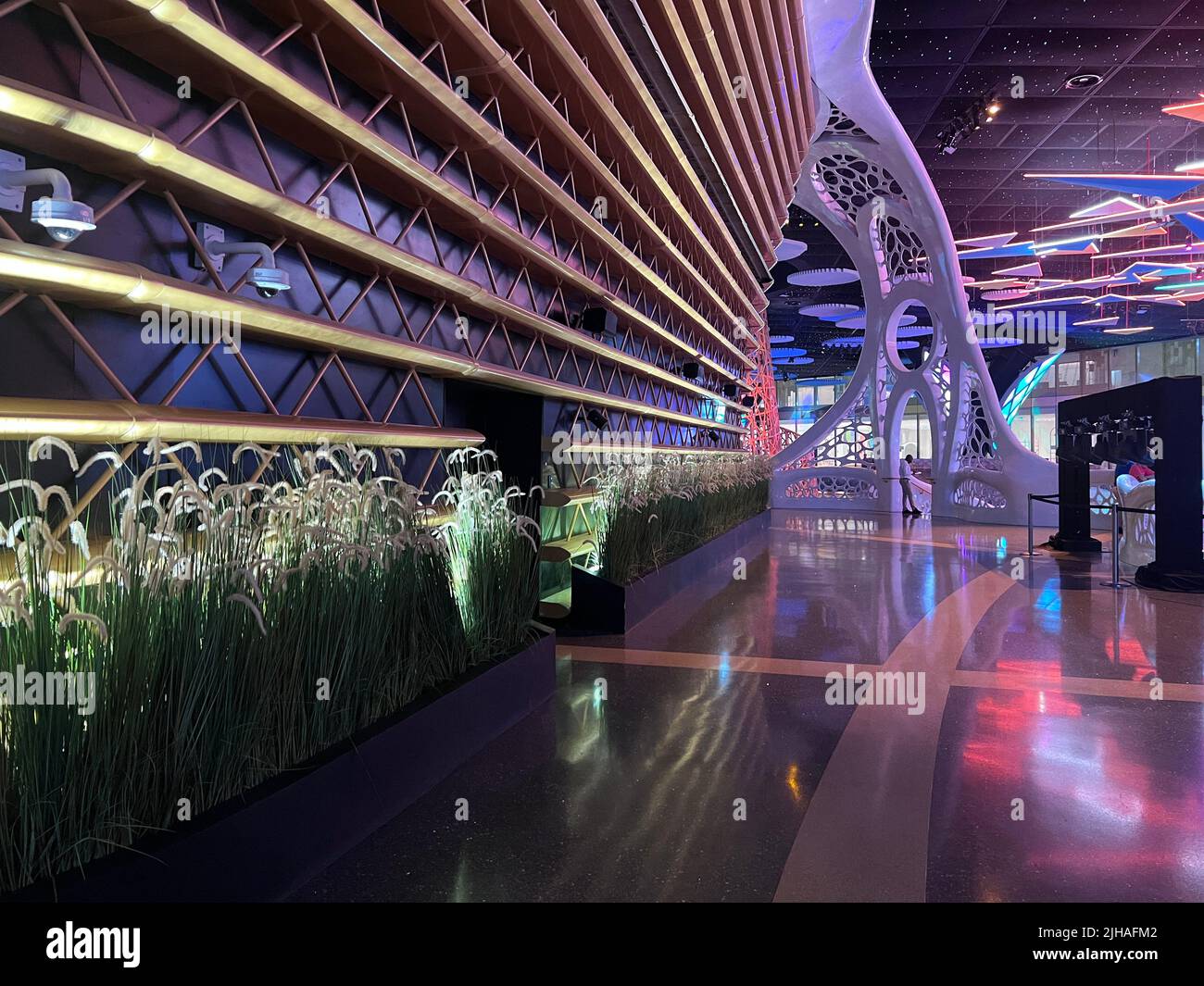 Doha quest amusement park hi-res stock photography and images - Alamy