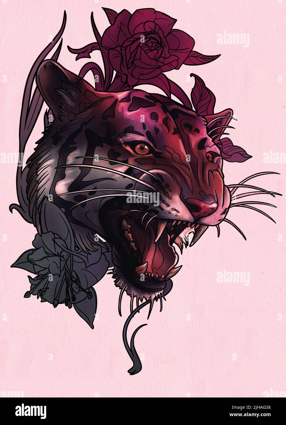 Neo Traditional Drawing How To Draw A Neo Traditional Female Face By