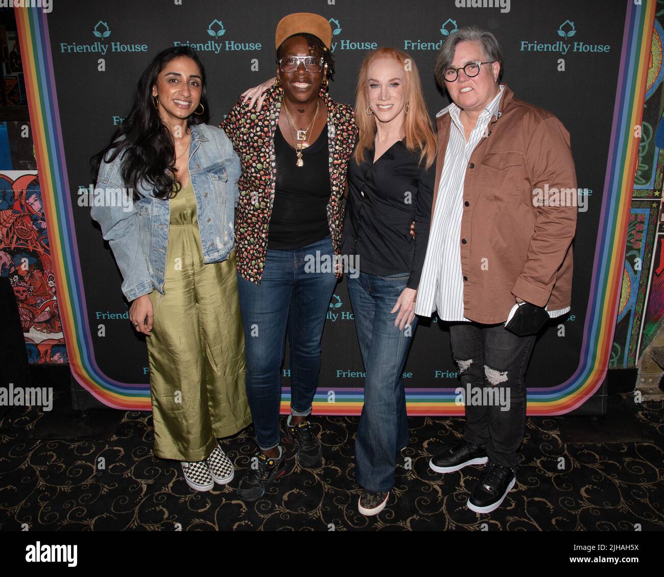 July 16, 2022, Hollywood, California, USA: (L-R) Kiran Deol, Gina ...