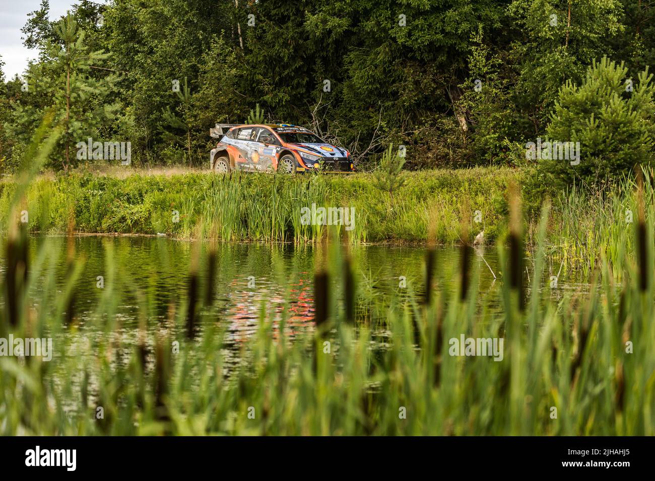 02 during the Rally Estonia 2022, 7th round of the 2022 WRC World Rally ...