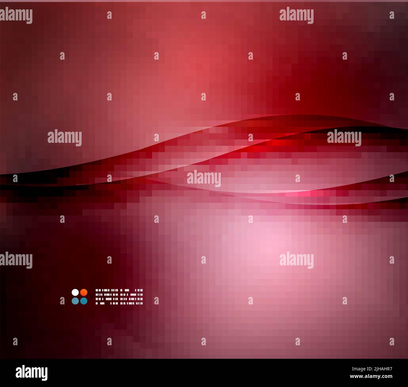 Red abstract lines background, modern template Stock Vector Image & Art ...