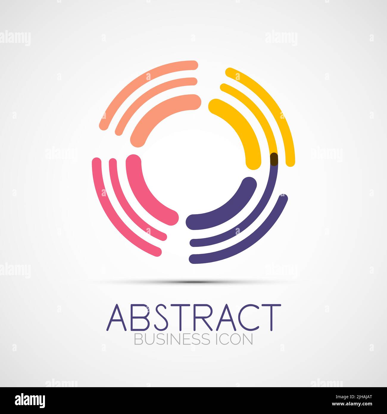 Closed loop icon Stock Vector Images - Alamy