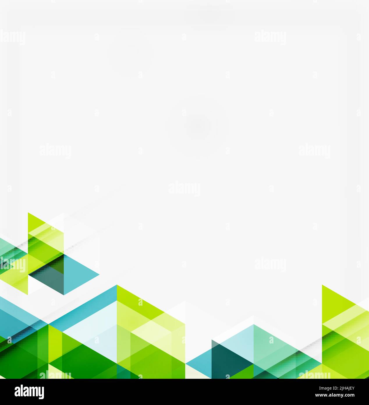 Abstract geometric background. Modern overlapping triangles. Unusual ...