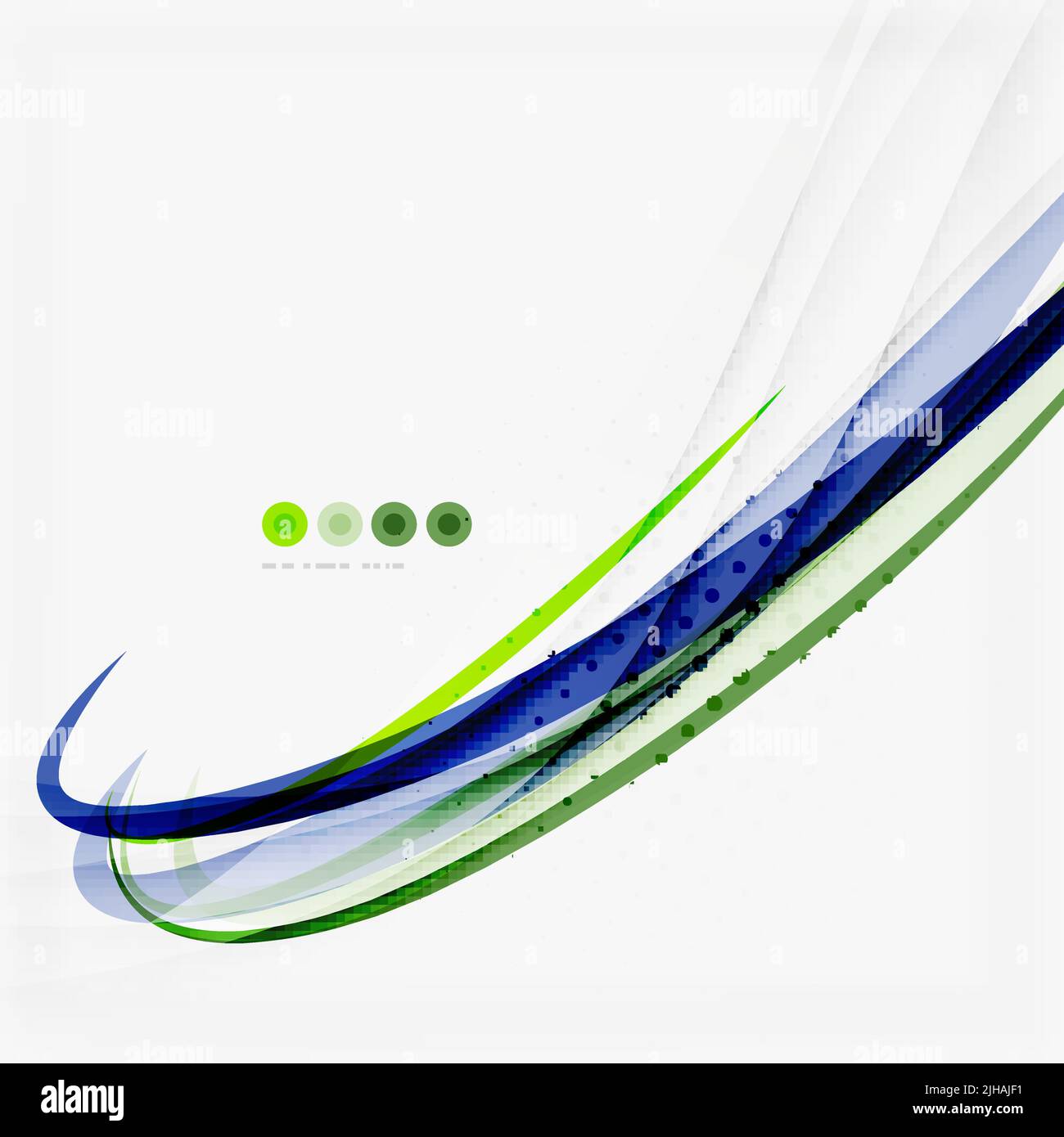 Green and blue lines background, corporate business lines Stock Vector ...