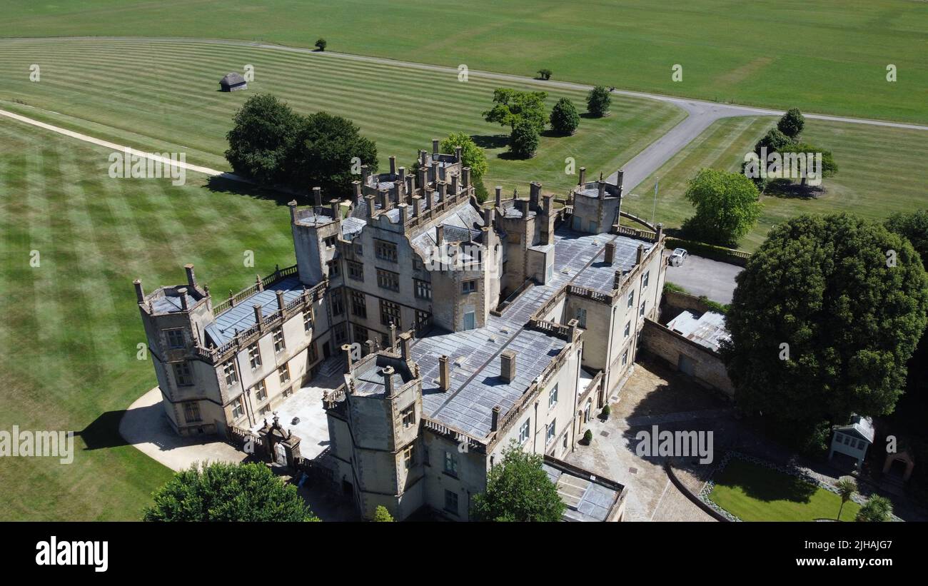 Sherbourne House, Somerset. July Stock Photo - Alamy